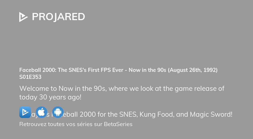 Regarder ProJared saison 1 épisode 353 streaming complet