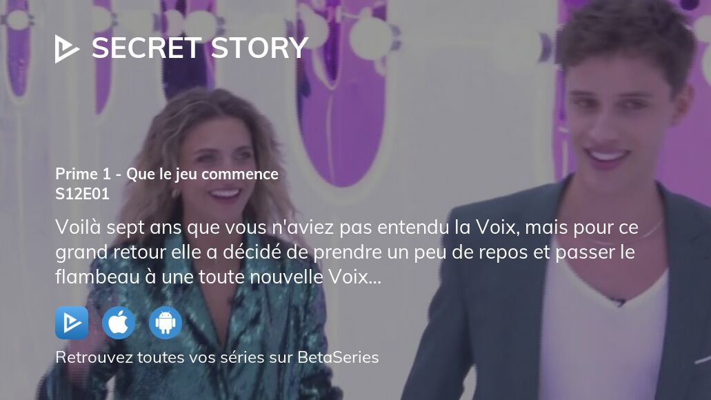 Regarder Secret Story saison 12 épisode 1 streaming complet