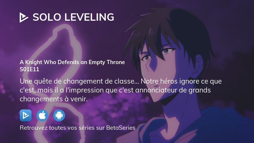 Regarder Solo Leveling saison 1 épisode 11 streaming complet