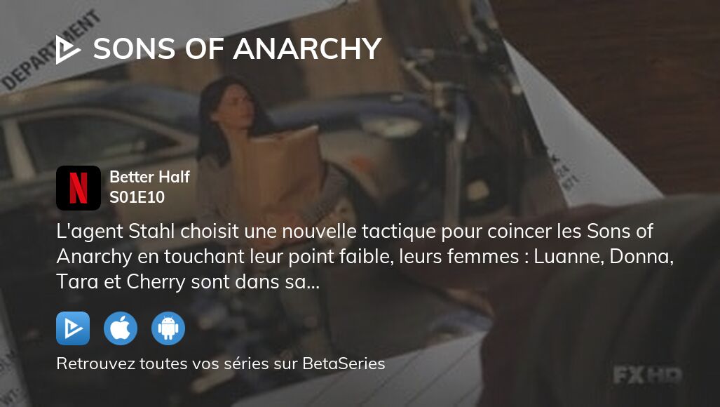 Regarder Sons of Anarchy saison 1 épisode 10 streaming complet