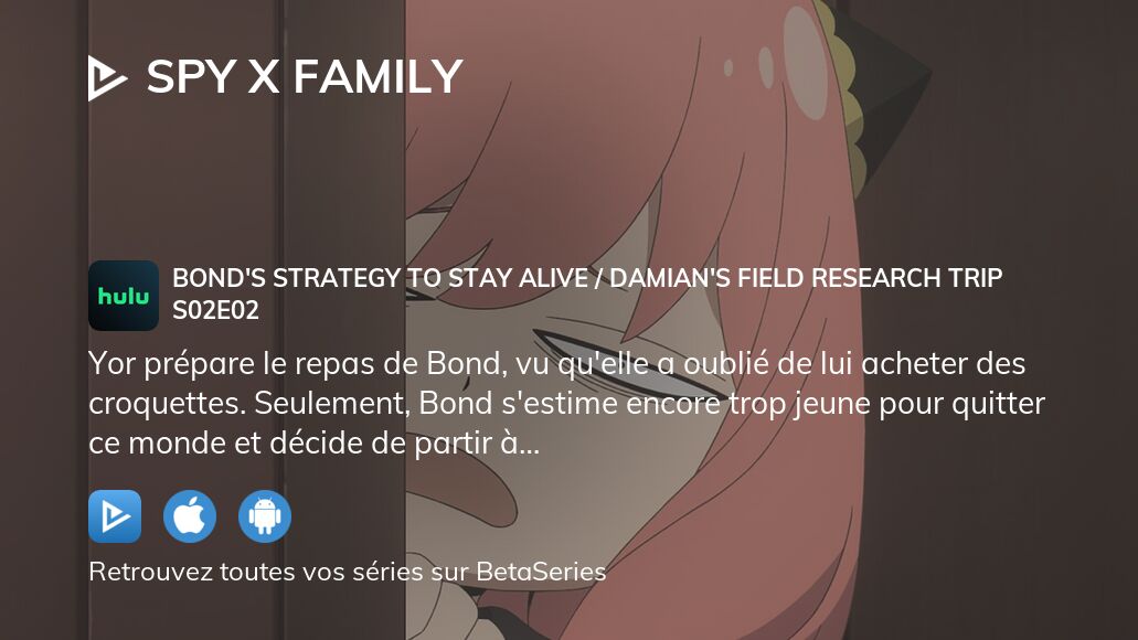 Regarder Spy X Family saison 2 épisode 2 streaming complet
