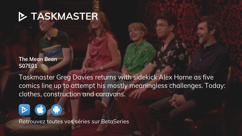 Regarder Taskmaster saison 7 épisode 1 en streaming complet VOSTFR, VF, VO | BetaSeries.com