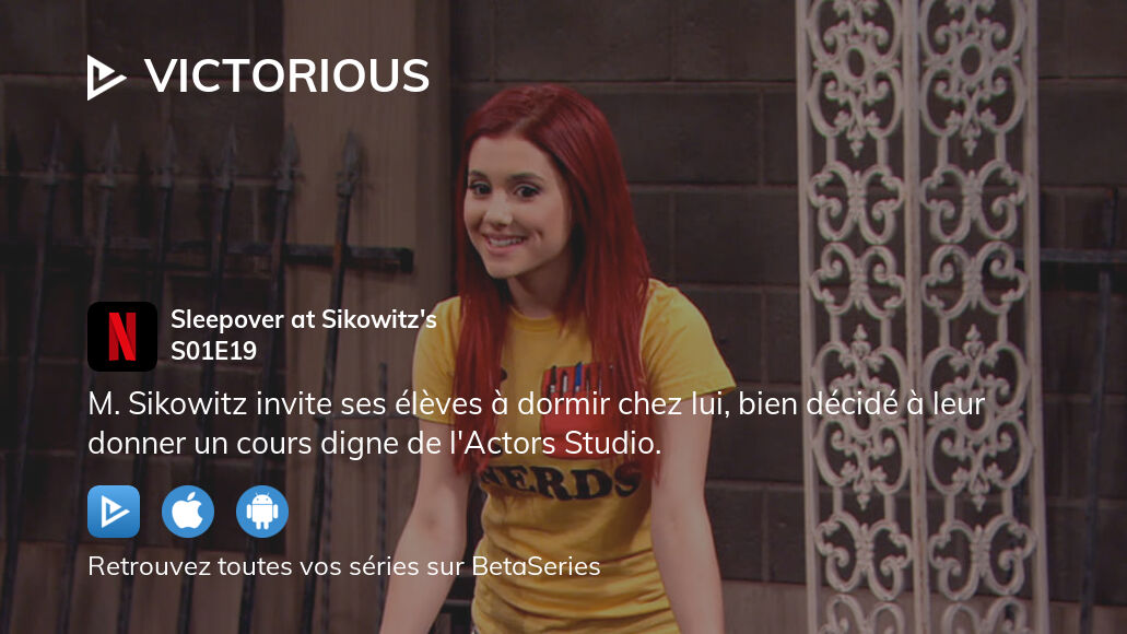 Regarder Victorious saison 1 épisode 19 streaming complet