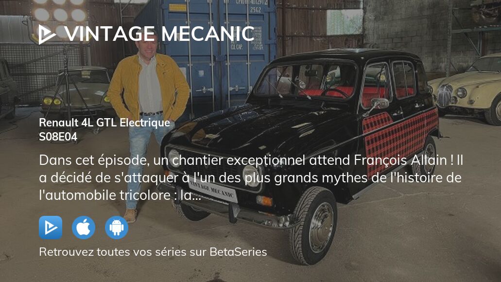 Où regarder Vintage Mecanic saison 8 épisode 4 en streaming complet ...