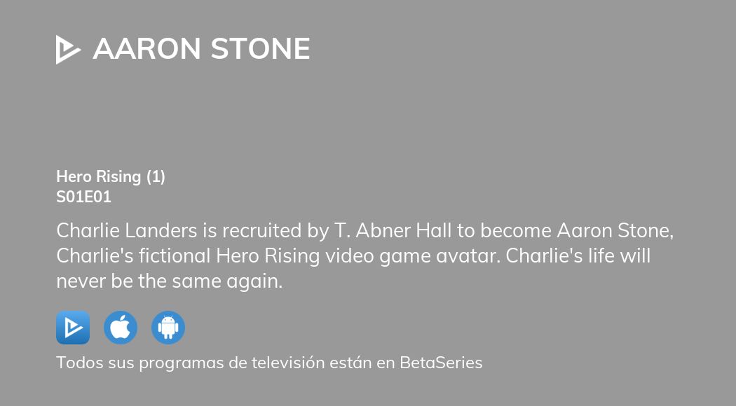 Ver Aaron Stone temporada 1 episodio 1 streaming