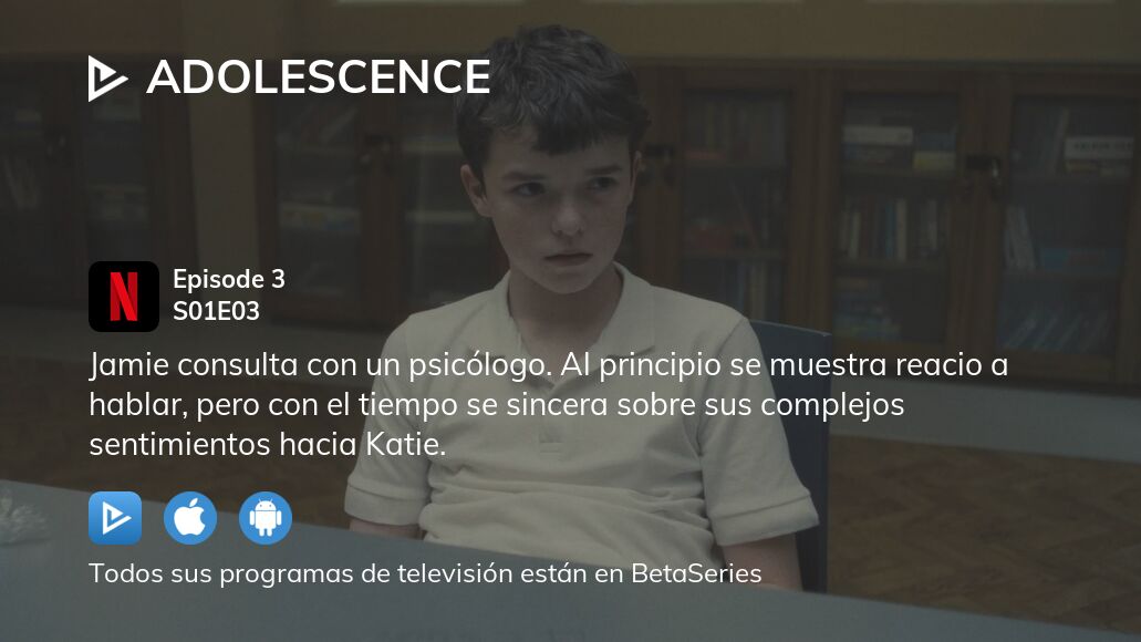 Ver Adolescence temporada 1 episodio 3 streaming
