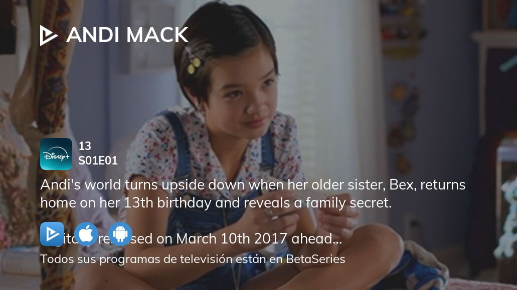 Ver Andi Mack temporada 1 episodio 1 streaming