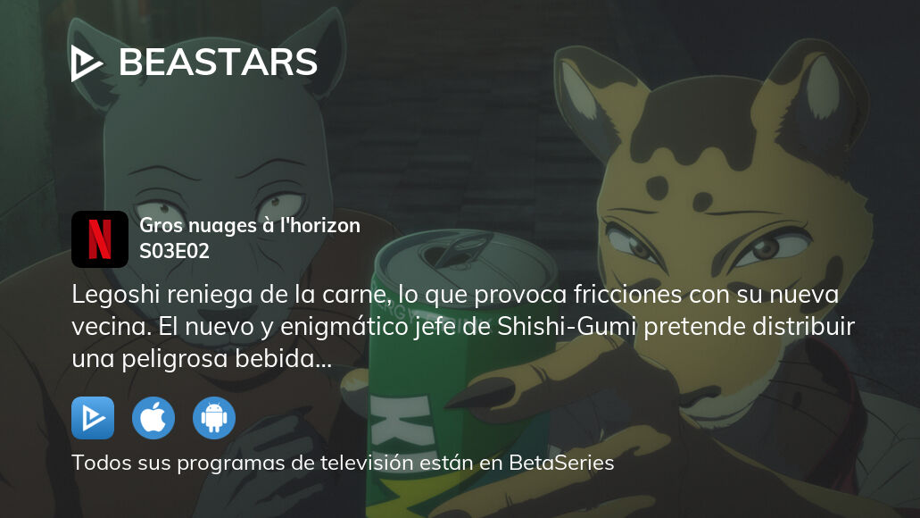 Ver Beastars temporada 3 episodio 2 streaming