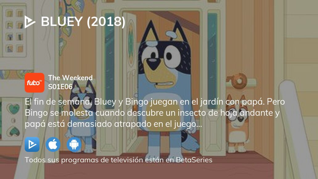 Ver Bluey (2018) temporada 1 episodio 6 streaming