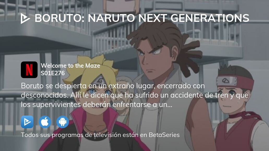 Ver Boruto: Naruto Next Generations temporada 1 episodio 276 streaming