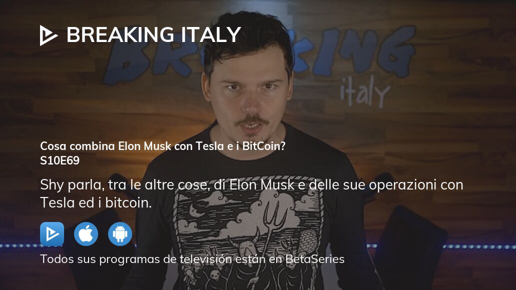 Ver Breaking Italy temporada 10 episodio 69 en streaming | BetaSeries.com