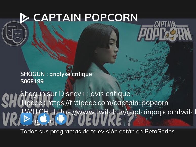 ¿Dónde ver Captain Popcorn temporada 6 episodio 199 full streaming ...