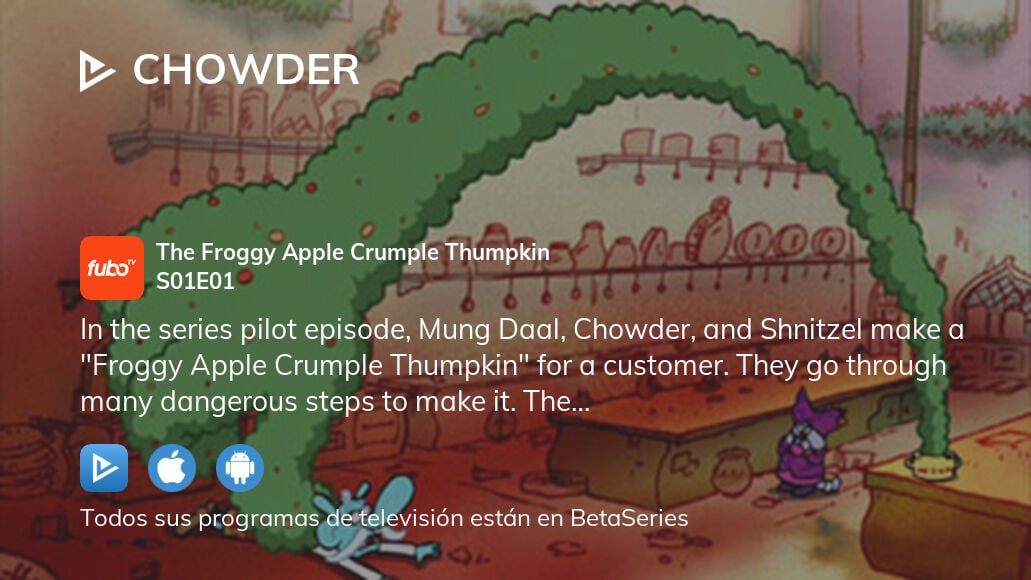 Ver Chowder temporada 1 episodio 1 streaming