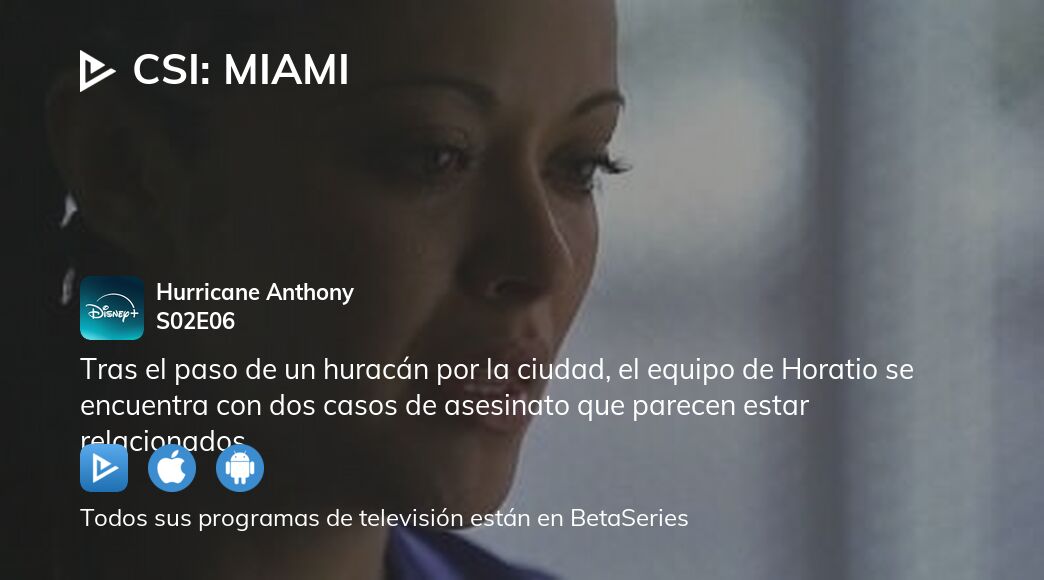 Ver CSI: Miami temporada 2 episodio 6 streaming