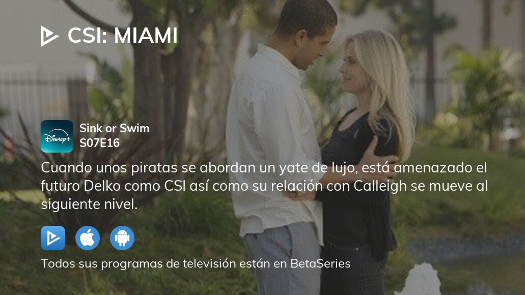 ¿Dónde ver CSI: Miami temporada 7 episodio 16 full streaming ...