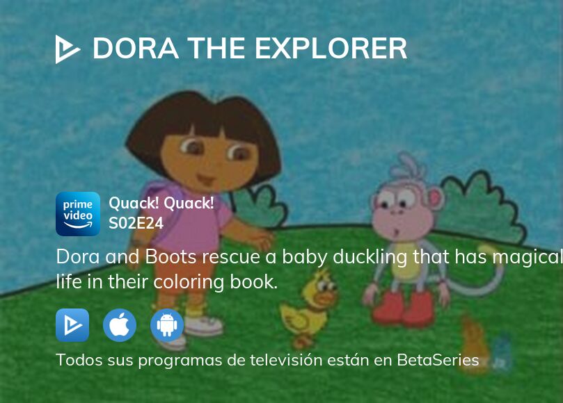 Ver Dora la Exploradora temporada 2 episodio 24 streaming