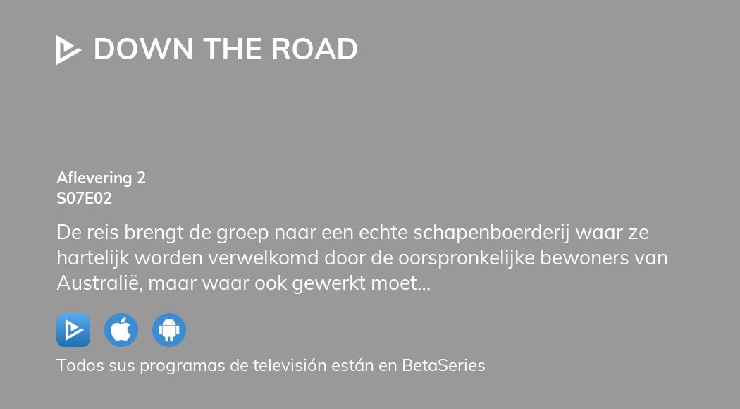 Ver Down the Road temporada 7 episodio 2 streaming
