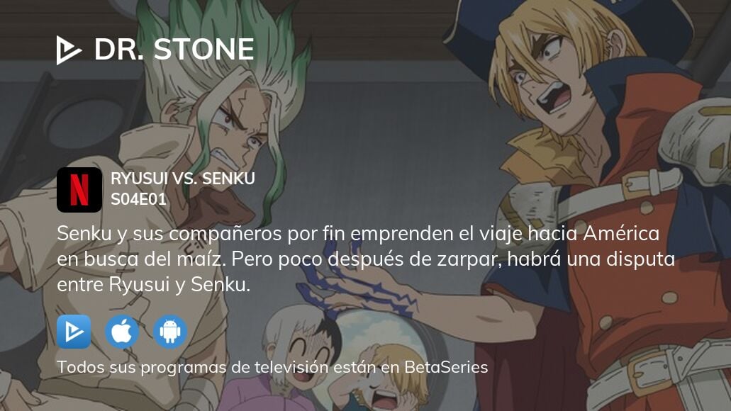 Ver Dr. Stone temporada 4 episodio 1 streaming