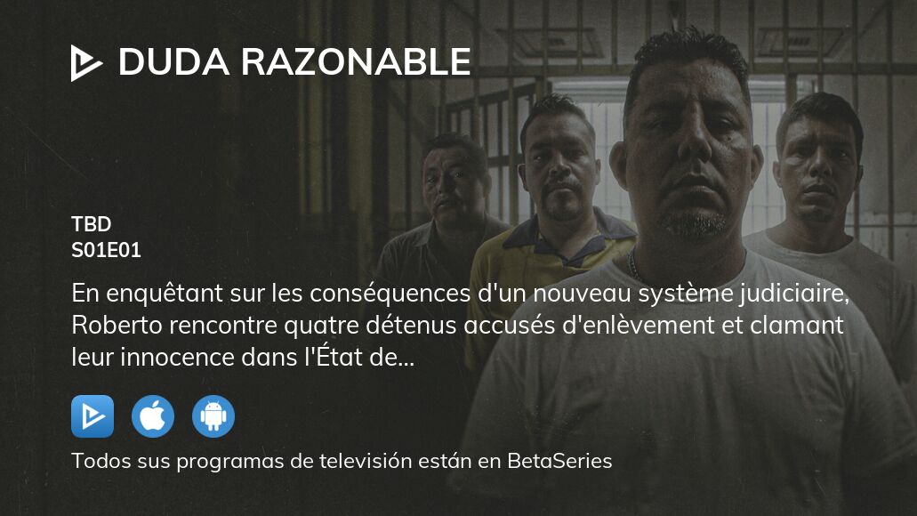 Ver Duda razonable temporada 1 episodio 1 streaming