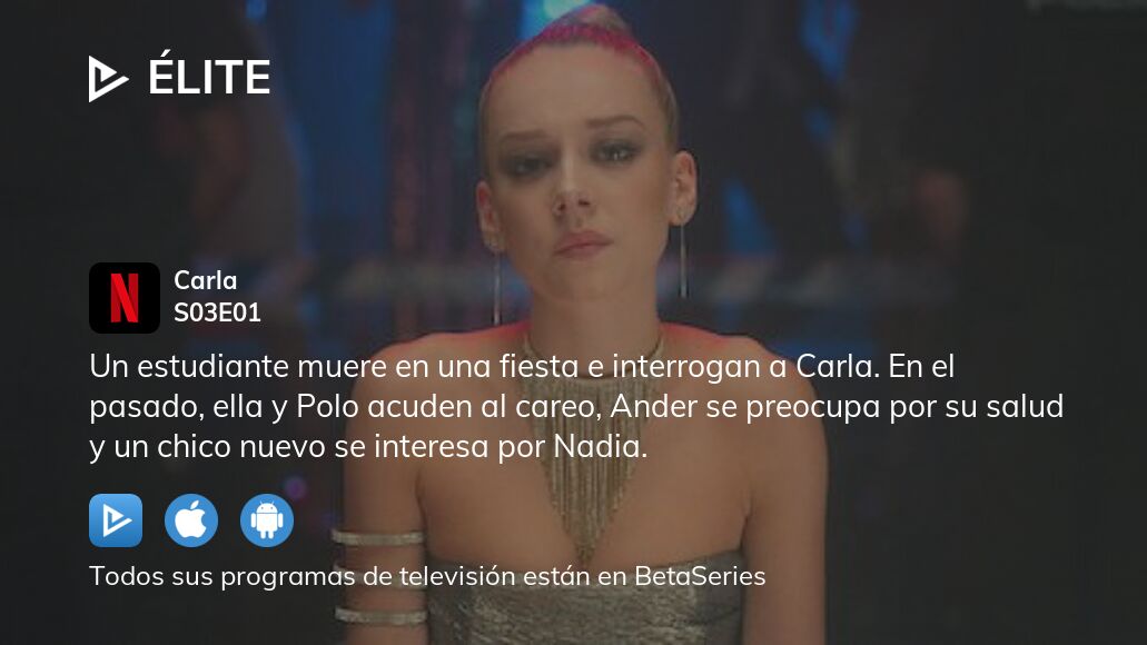 Ver Élite temporada 3 episodio 1 streaming