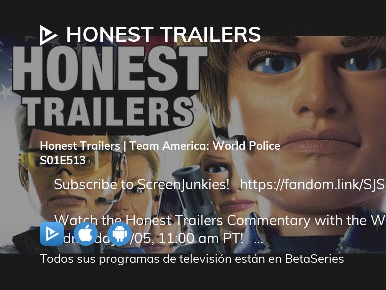 Ver Honest Trailers temporada 1 episodio 513 en streaming | BetaSeries.com