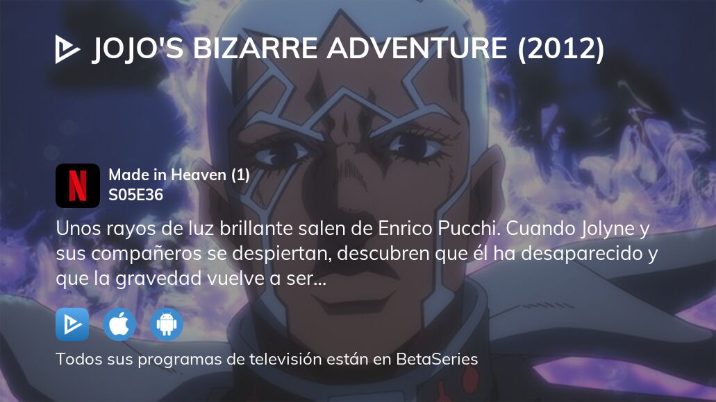 Video : Ver JoJo's Bizarre Adventure (2012) temporada 5 episodio 36 en streaming completo