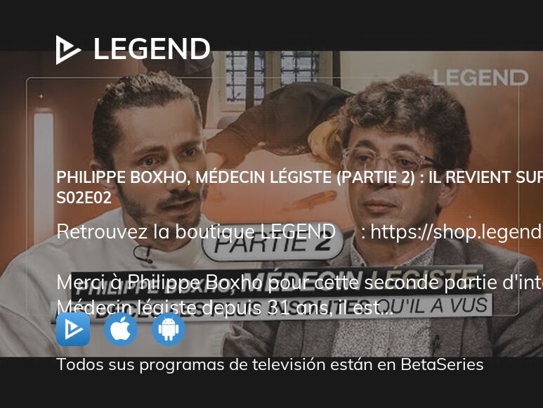 Ver LEGEND temporada 2 episodio 2 streaming