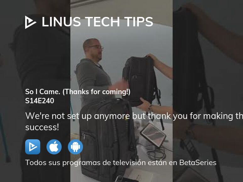 Ver Linus Tech Tips temporada 14 episodio 240 streaming