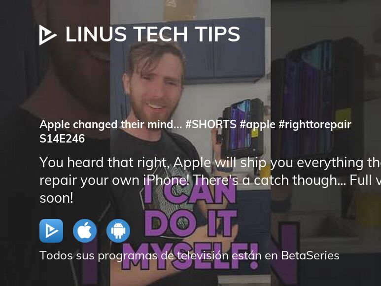 Ver Linus Tech Tips temporada 14 episodio 246 streaming