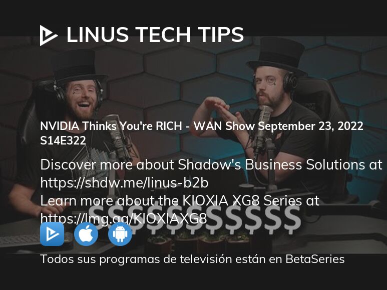 Ver Linus Tech Tips temporada 14 episodio 322 streaming