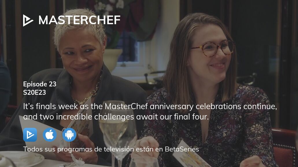 Ver MasterChef temporada 20 episodio 23 streaming
