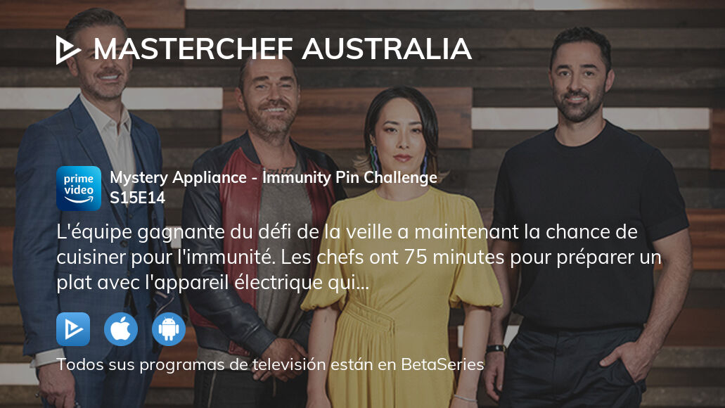 Video : Ver MasterChef Australia temporada 15 episodio 14 en streaming ...