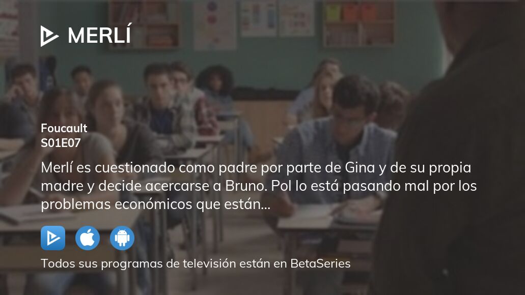 Ver Merlí temporada 1 episodio 7 streaming