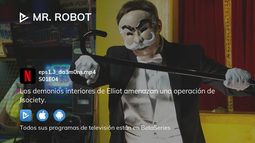 Ver Mr. Robot temporada 1 episodio 4 streaming