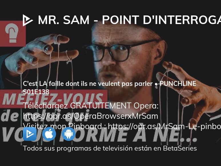 Ver Mr. Sam - Point d'interrogation temporada 1 episodio 138 streaming