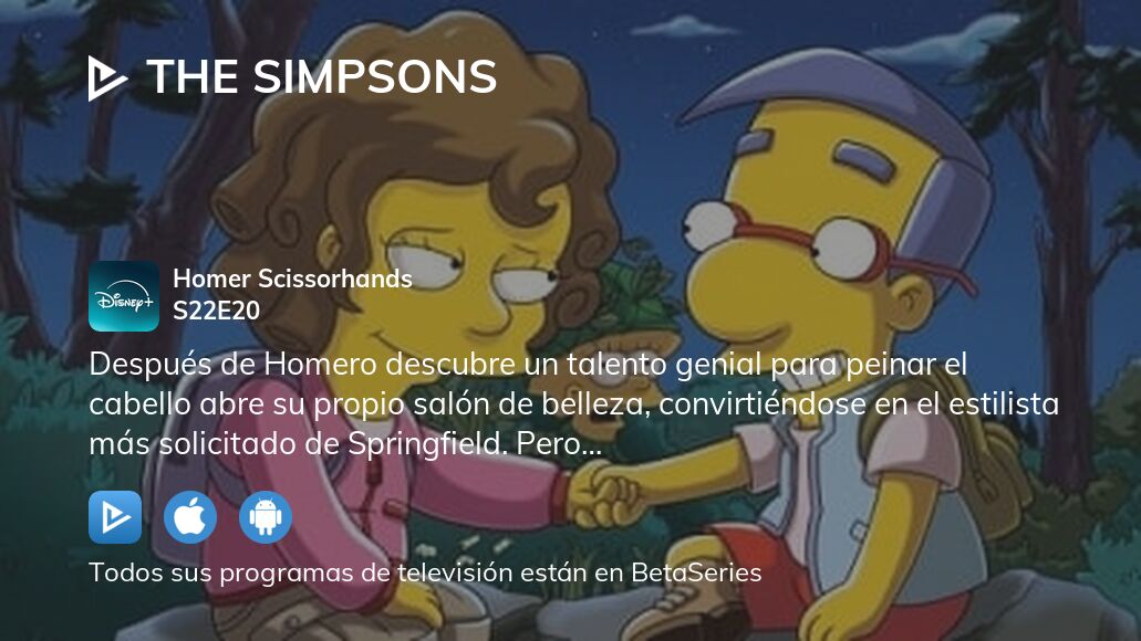 Ver The Simpsons temporada 22 episodio 20 streaming