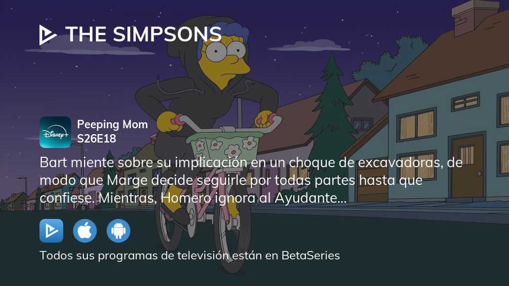 Ver Los Simpson temporada 26 episodio 18 streaming