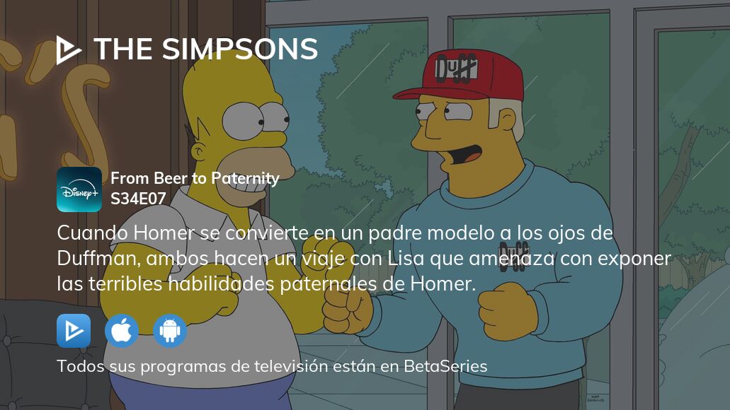 Ver The Simpsons temporada 34 episodio 7 streaming