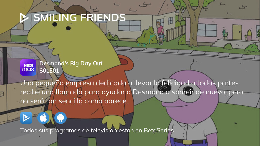 Ver Smiling Friends temporada 1 episodio 1 streaming