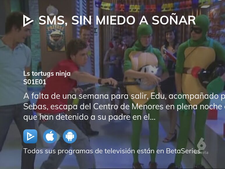 Ver SMS, Sin Miedo a Soñar temporada 1 episodio 1 streaming