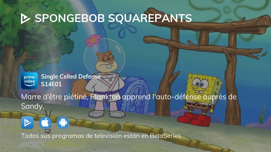 Ver SpongeBob SquarePants temporada 14 episodio 1 streaming