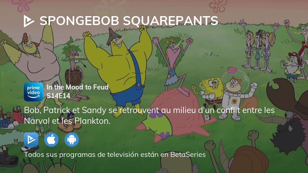Ver SpongeBob SquarePants temporada 14 episodio 14 streaming