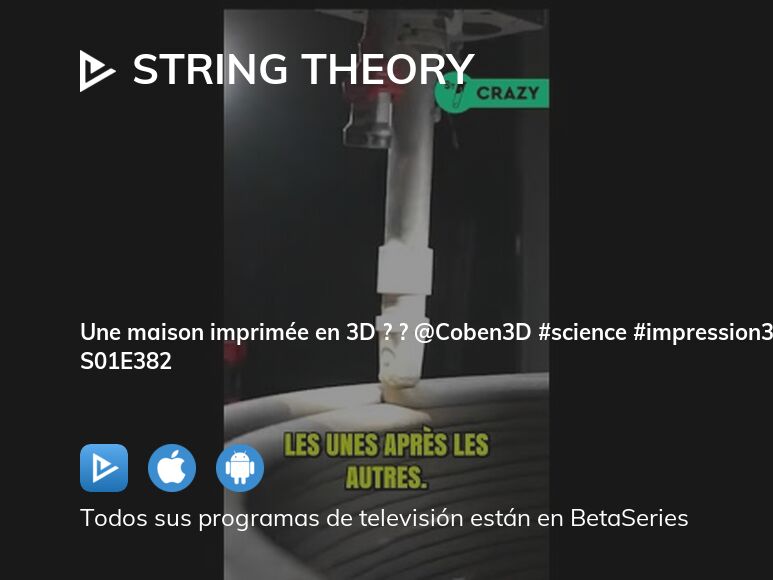 ¿Dónde ver String Theory temporada 1 episodio 382 full streaming ...