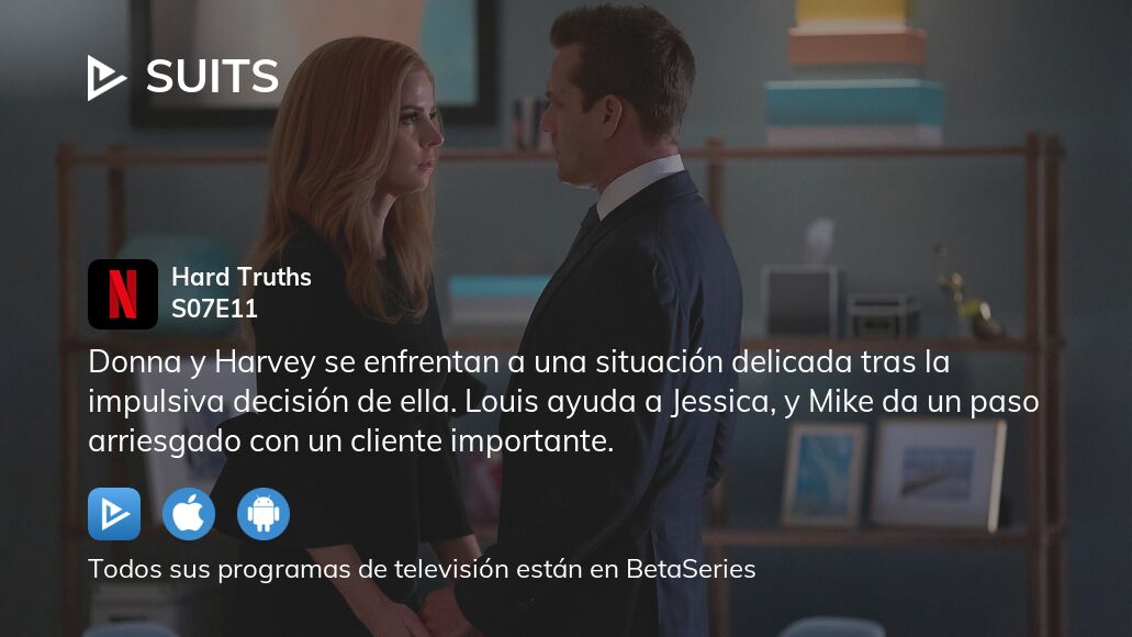 Video : Ver Suits temporada 7 episodio 11 en streaming completo