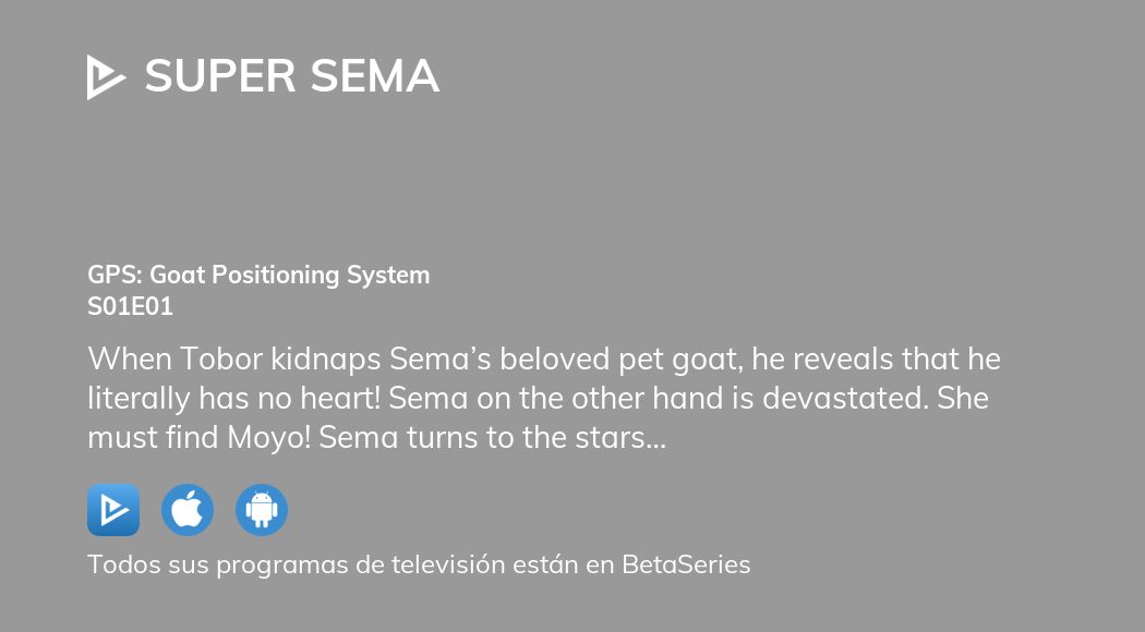 ¿Dónde ver Super Sema temporada 1 episodio 1 full streaming ...