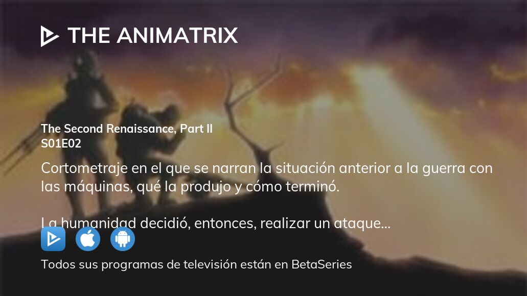 Ver The Animatrix temporada 1 episodio 2 streaming