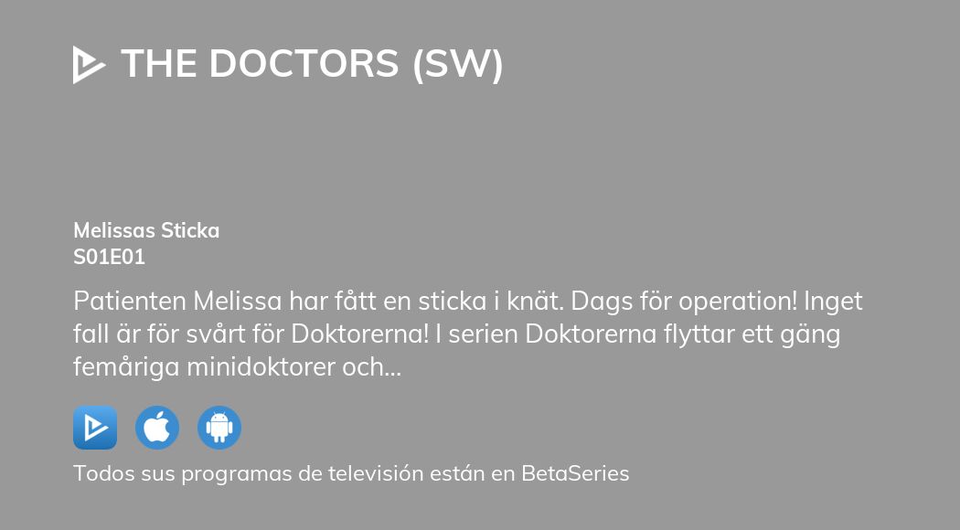 ¿Dónde ver The Doctors temporada 1 episodio 1 full streaming ...