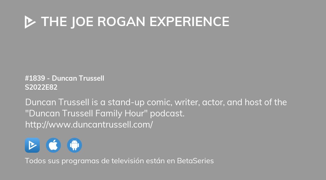 Ver The Joe Rogan Experience temporada 2022 episodio 82 streaming