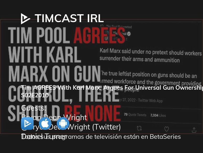 Ver Timcast IRL temporada 2 episodio 2010 streaming
