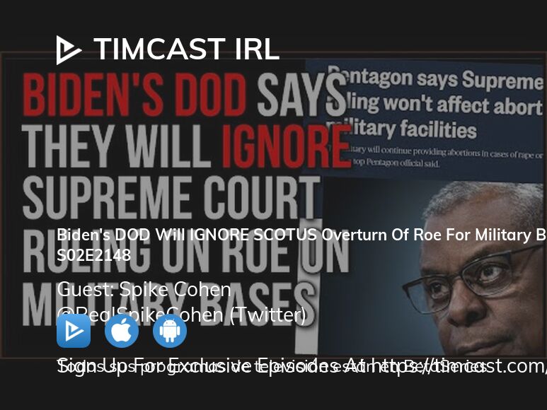 Ver Timcast IRL temporada 2 episodio 2148 streaming